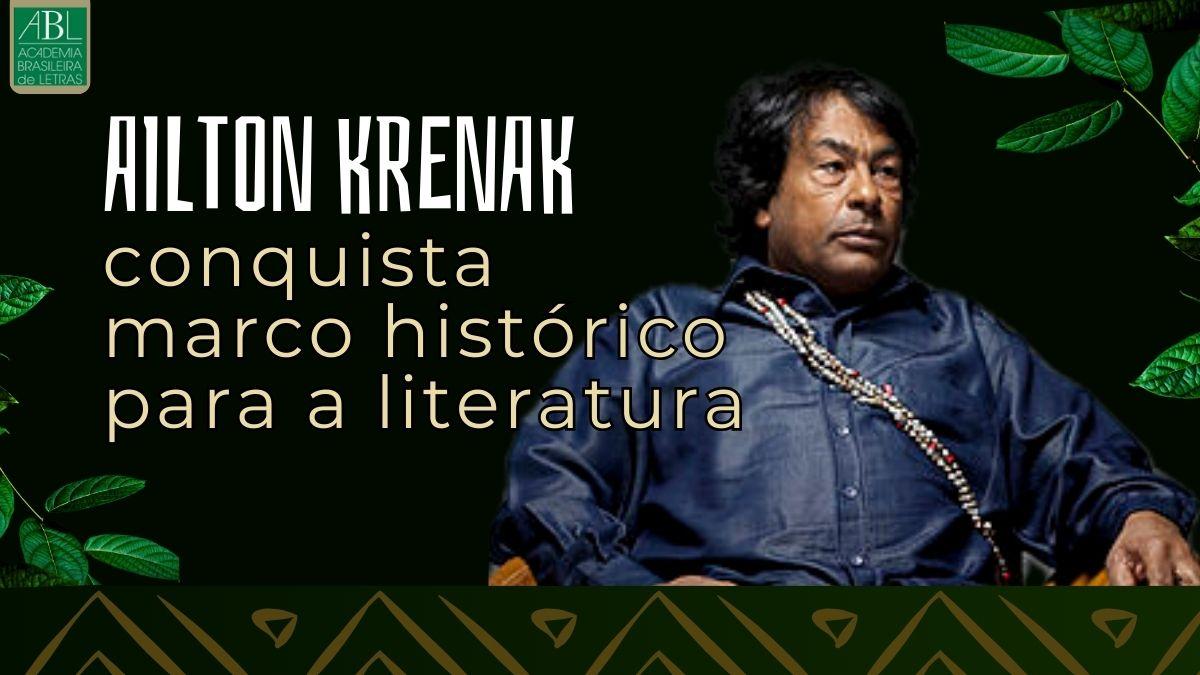 Krenak se torna primeiro indígena a ingressar na Academia Brasileira de ...