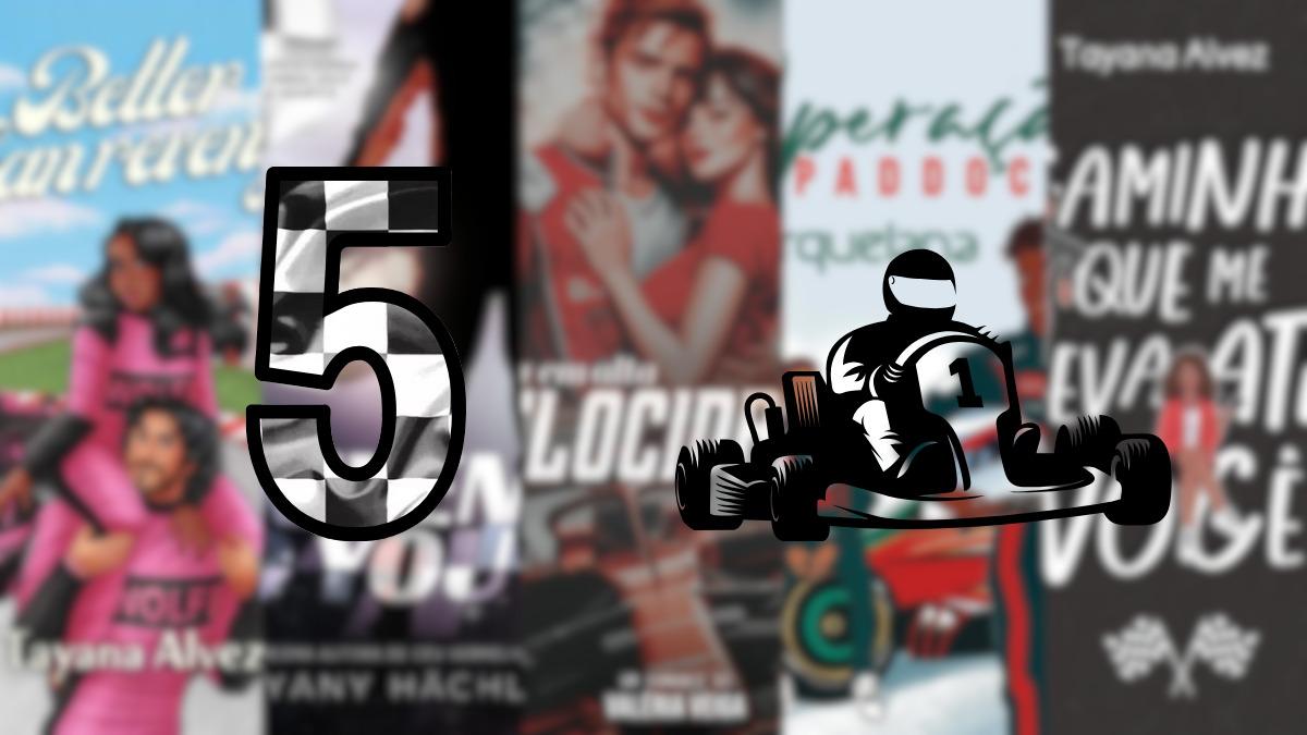 Conheça 5 livros para os amantes de romance e Fórmula 1
