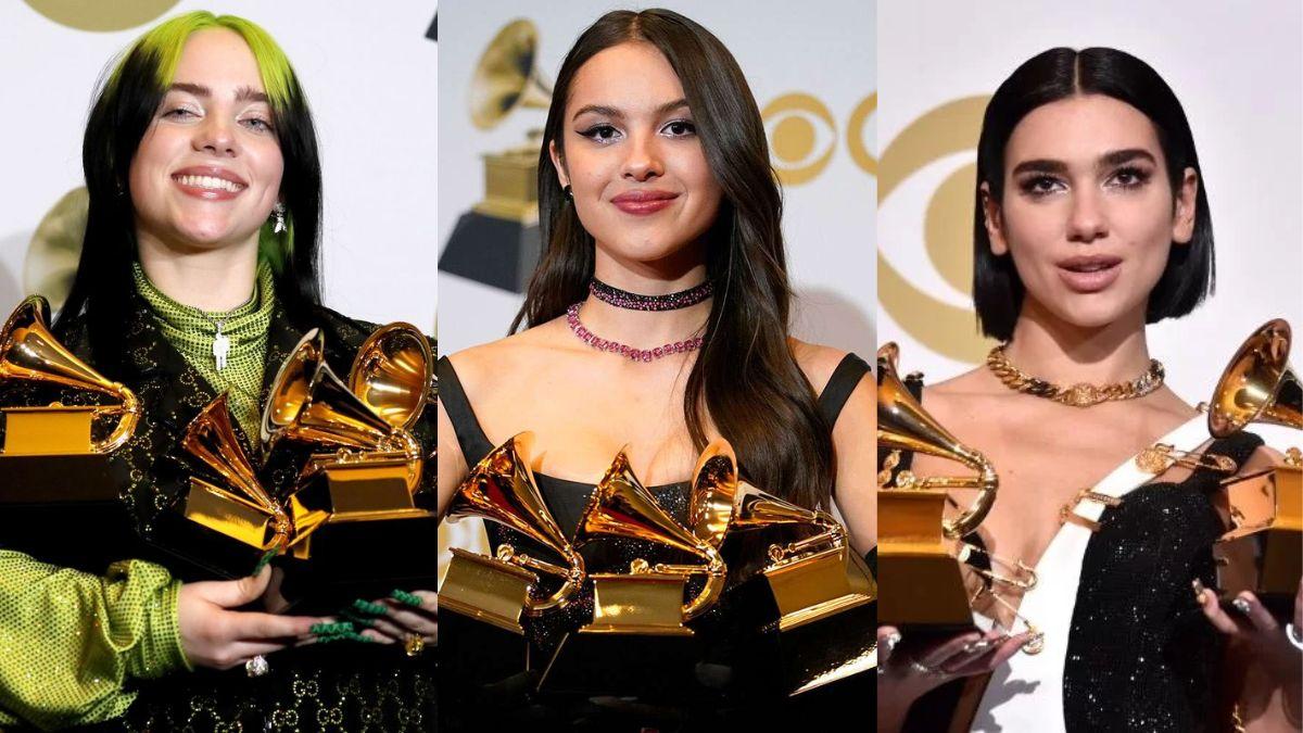 Billie Eilish, Olivia Rodrigo e Dua Lipa se apresentarão no Grammy 2024