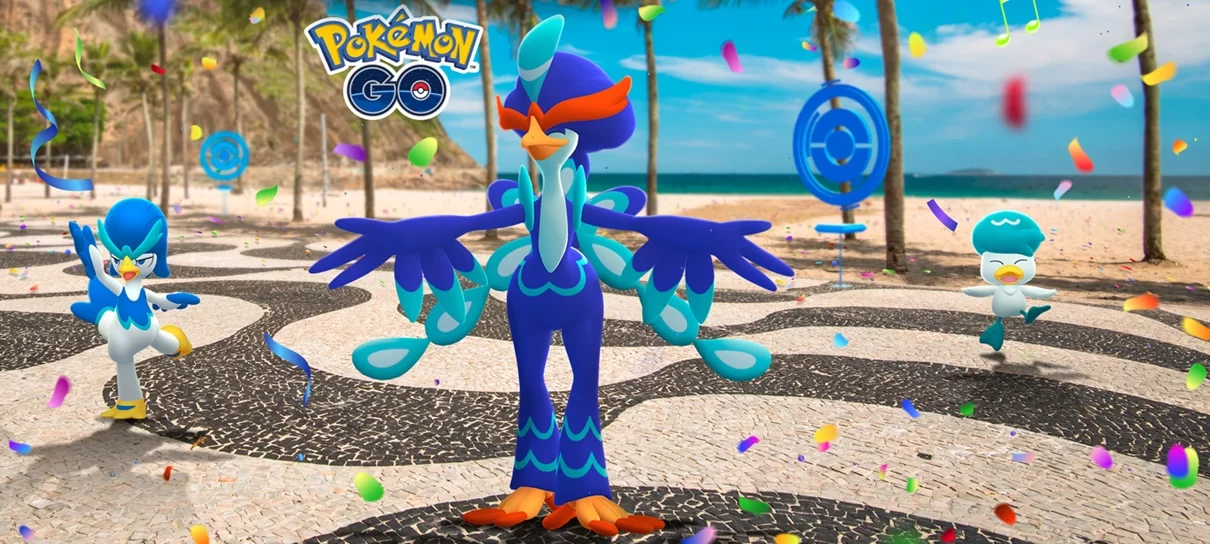 Carnaval do Amor de Pokémon Go terá evento exclusivo no Brasil