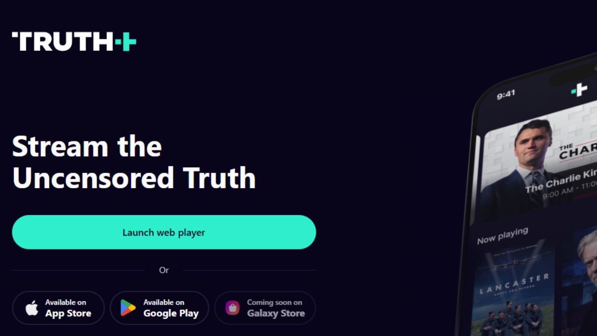 Truth+ | Trump lança plataforma de streaming conservadora