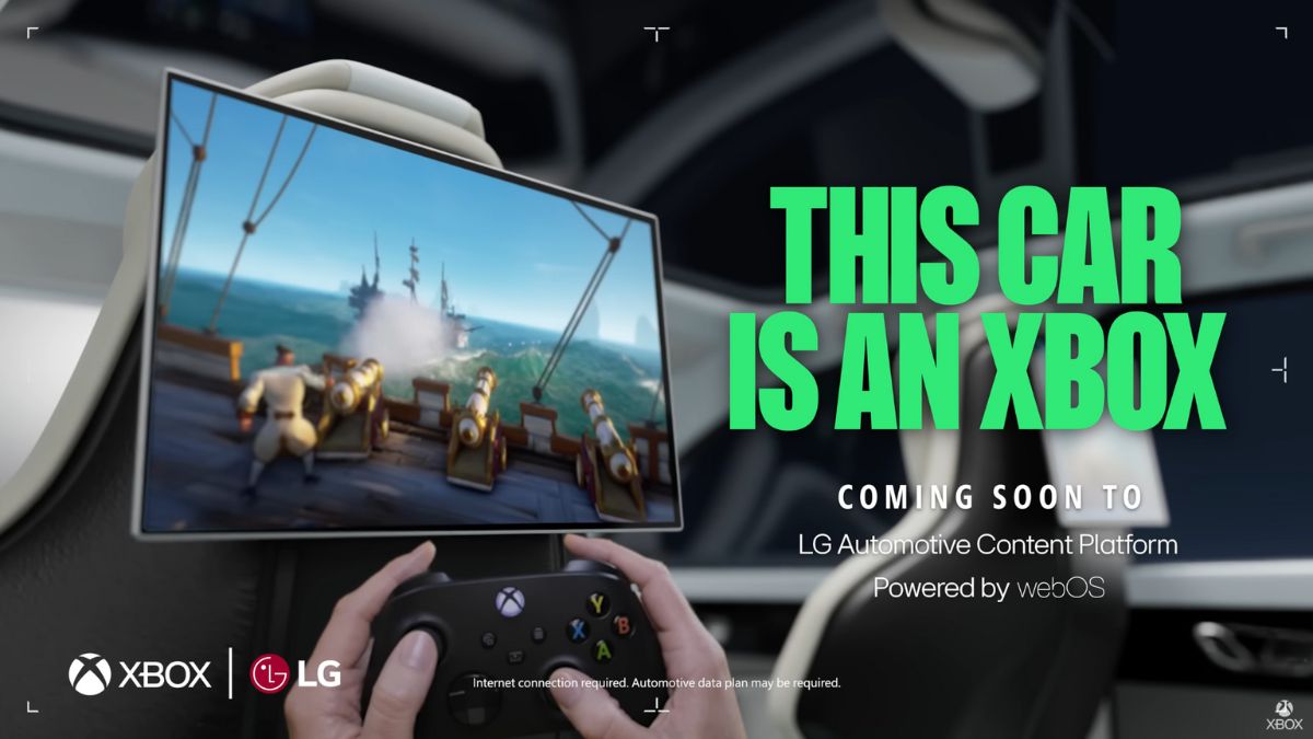 Microsoft e LG vão levar o Xbox para dentro dos carros